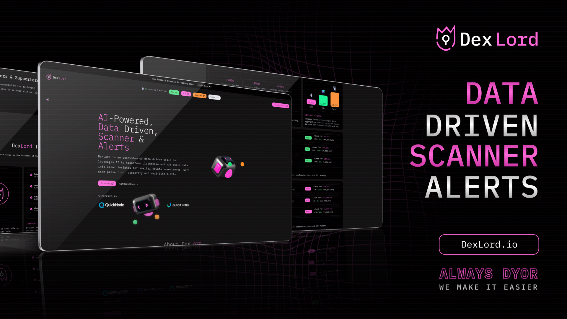 DexLord - AI Powered Data Aggregator
